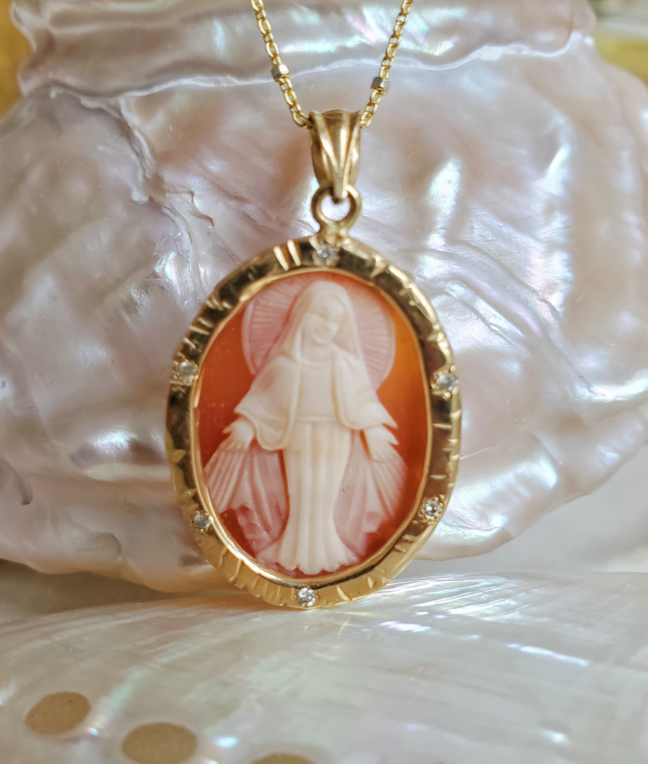 The Miraculous Madonna Cameo - Sacred Feminine – COMMUNION by Joy