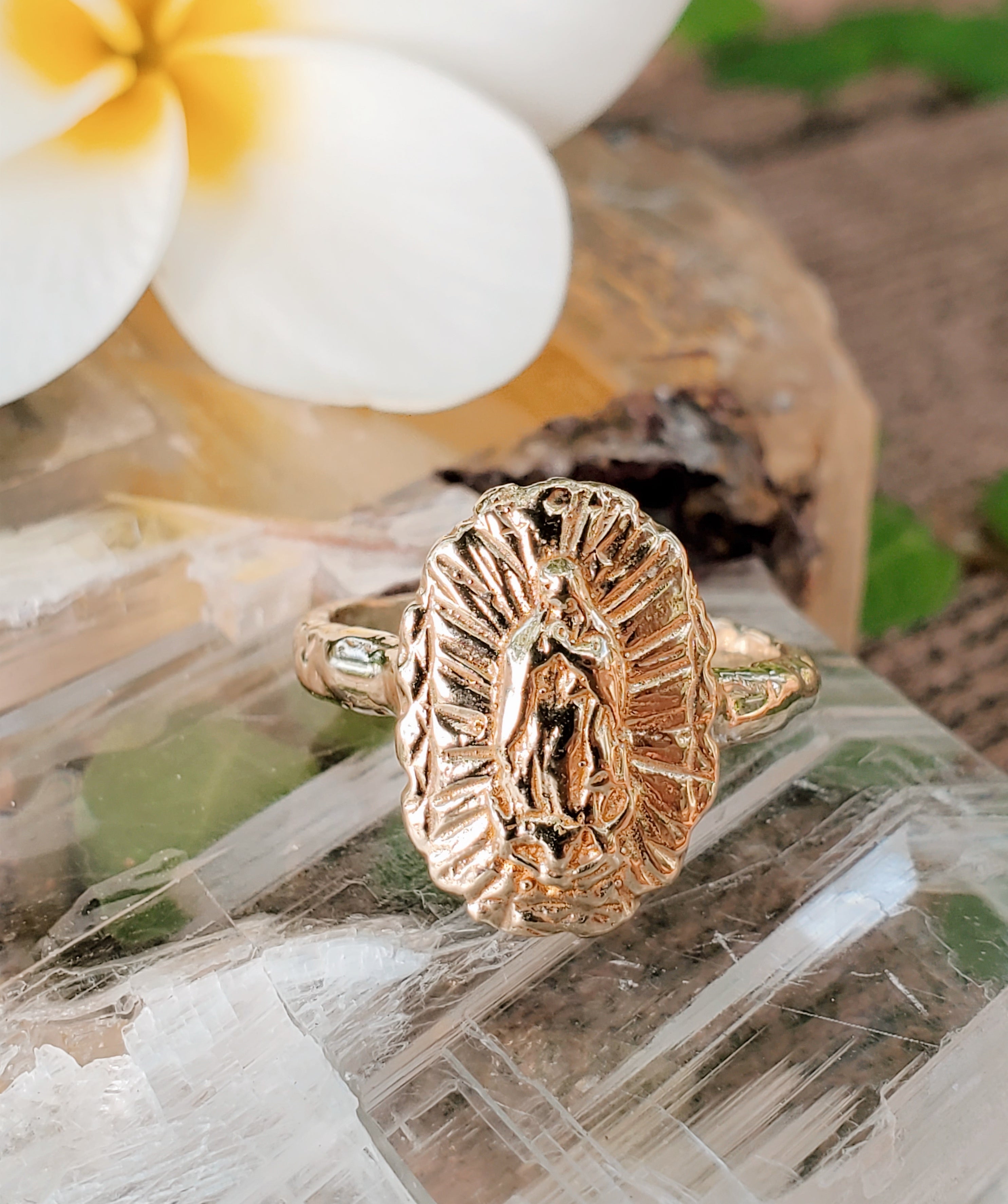 Our Lady of Guadalupe Ring – COMMUNION by Joy