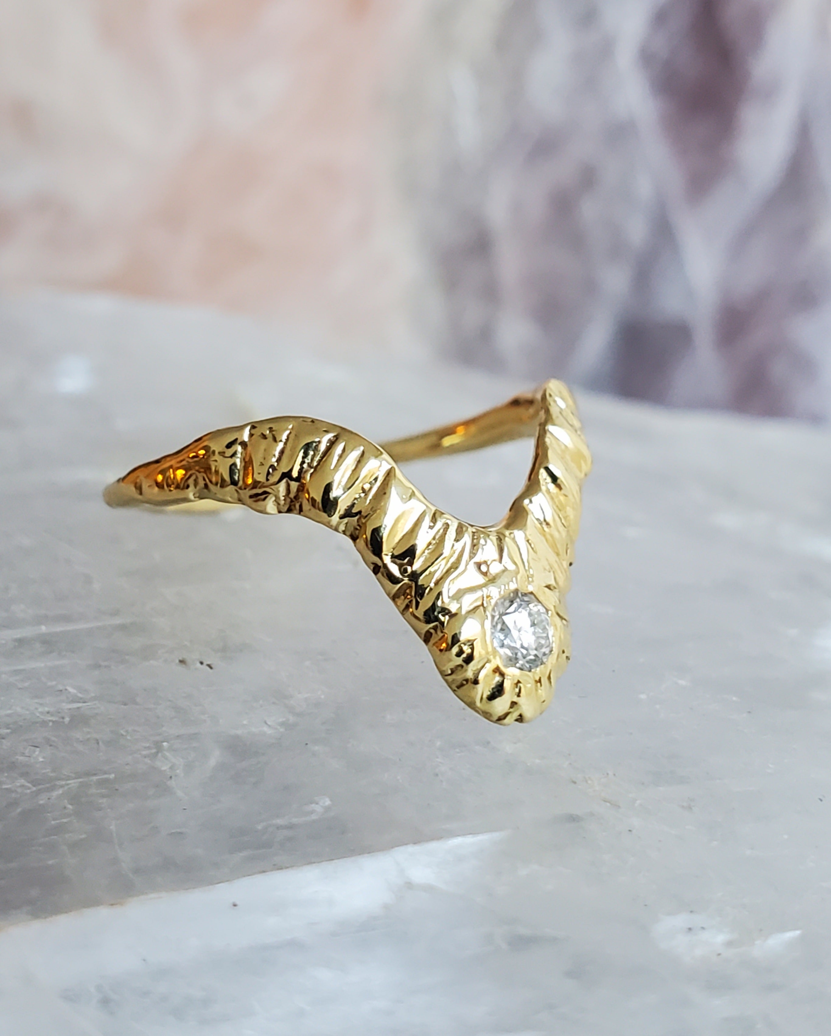 Magnificent Shield of Light Ring – COMMUNION by Joy