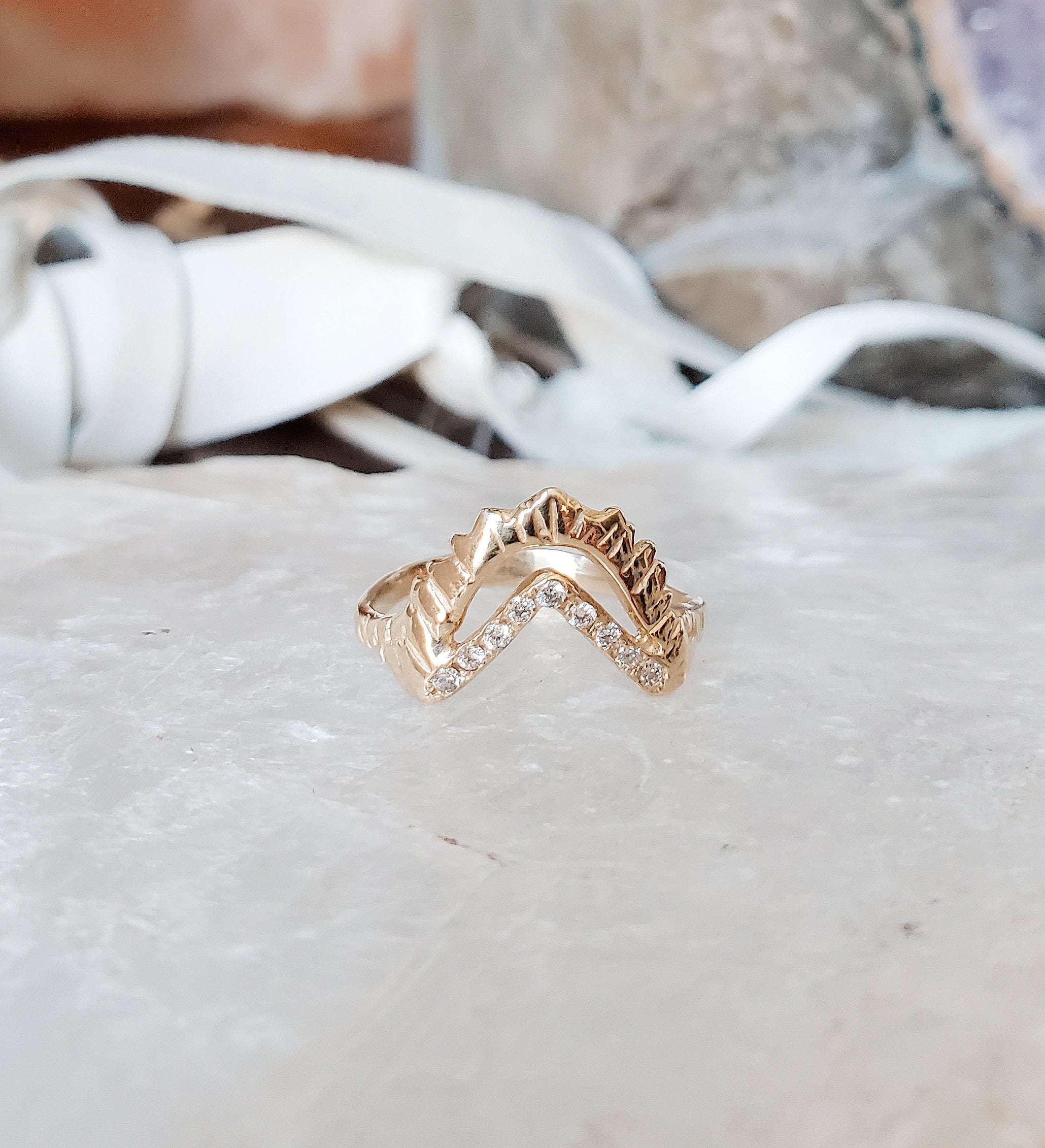 Pyramid Fire Ring – COMMUNION by Joy